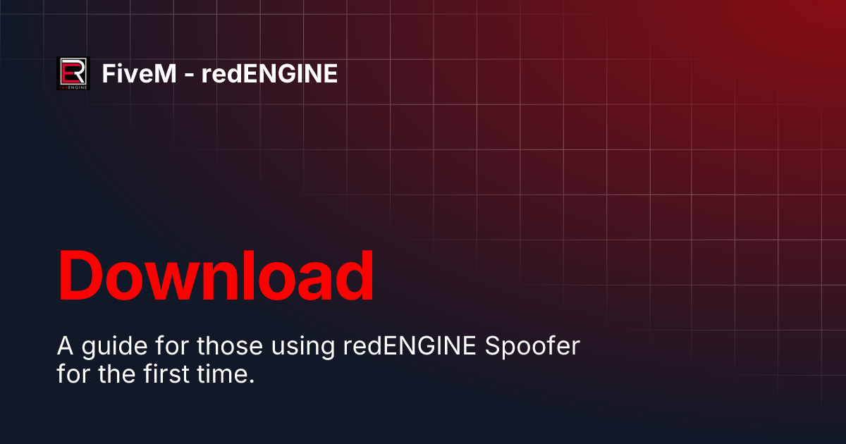 Download | FiveM - redENGINE